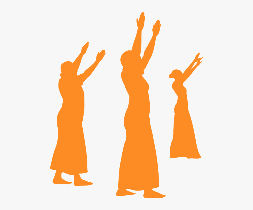 Worship Dance Silhouette Clip Art, HD Png Download , Transparent Png ...