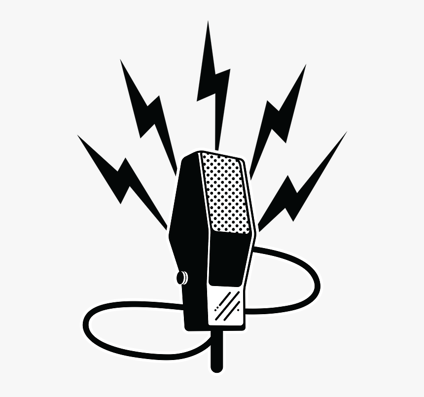 Mic Clipart Voice Actor - Microphone Radio Vector Png, Transparent Png ...