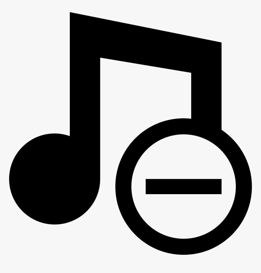 Music Remove Button - Add Music Icon Png, Transparent Png , Transparent ...