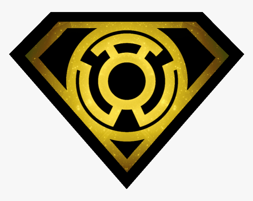 Yellow Superman Logo