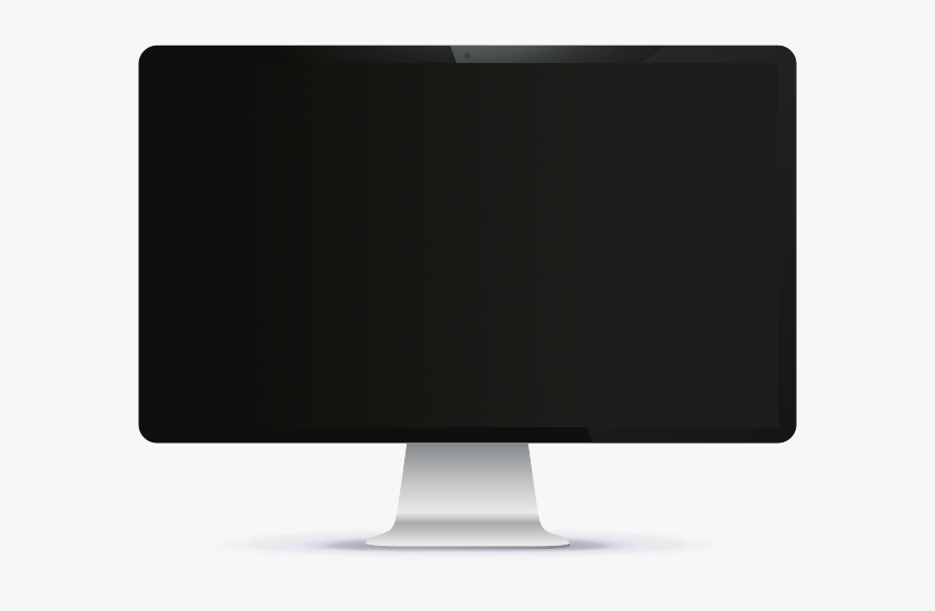Desktop Monitor Background - Computer Monitor, HD Png Download ...