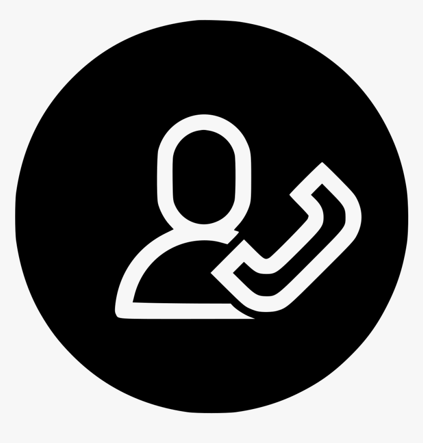 User Call Contacts Phone - Add Write Icon, HD Png Download ...