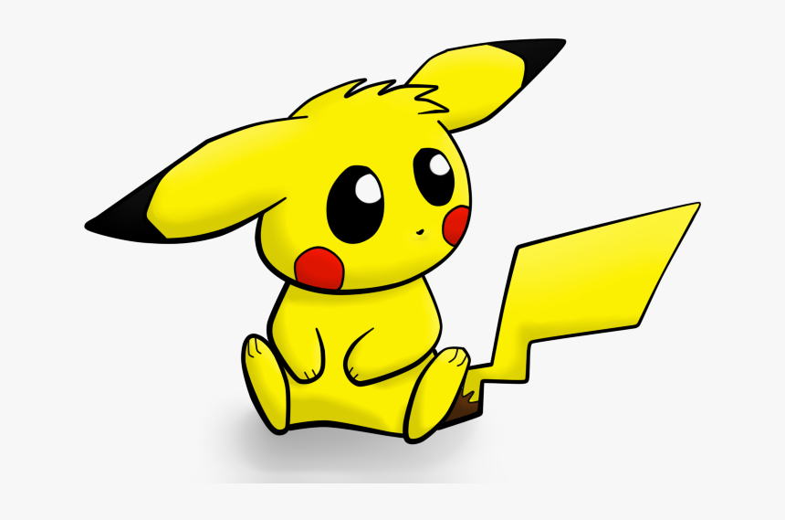 Pikachu By Spiritofhearts On Deviantart - Chibi Pikachu, HD Png ...