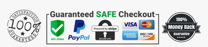 Guaranteed Safe Checkout Badge, HD Png Download , Transparent Png Image ...