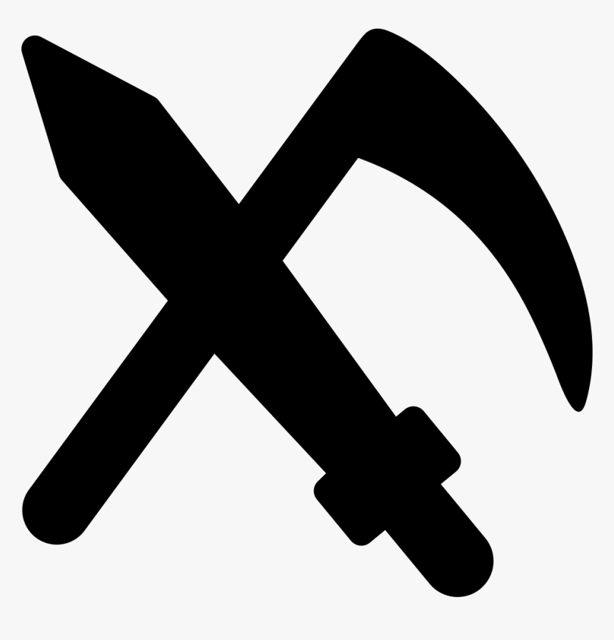 Halloween Sword And Scythe - Sword And Scythe Icon, HD Png Download ...