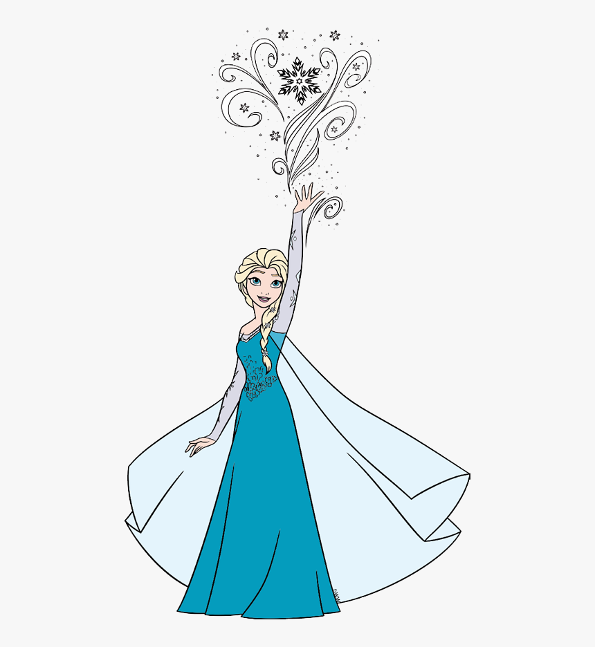 Elsa Clip Art From Frozen - Elsa Clipart, HD Png Download , Transparent ...