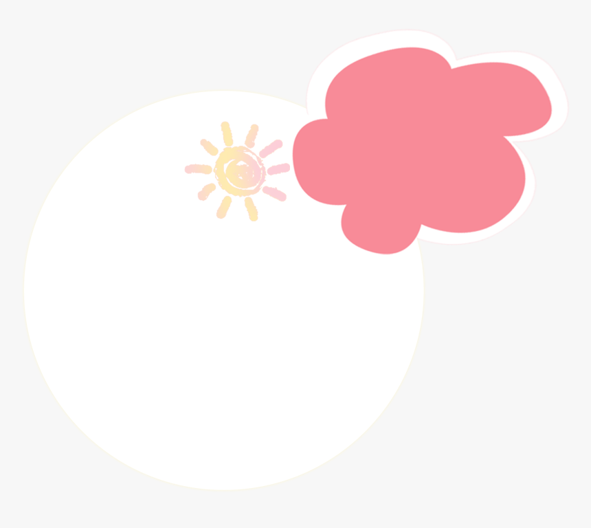 Pink Cartoon Sun Decoration Pattern - Circle, HD Png Download ...