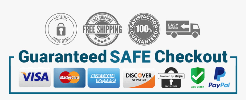 Guaranteed Safe Checkout Png, Transparent Png , Transparent Png Image ...