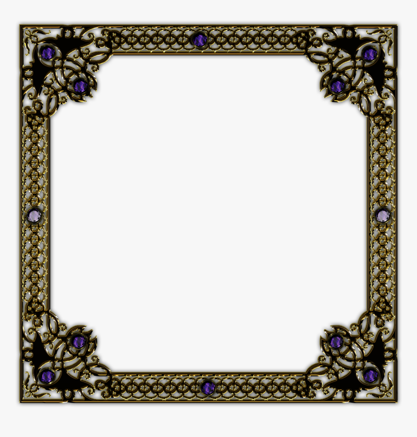 Black Frame Gothic Png, Transparent Png , Transparent Png Image - PNGitem