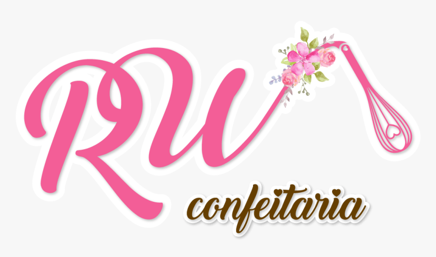 Rw Confeitaria - Calligraphy, HD Png Download , Transparent Png Image ...