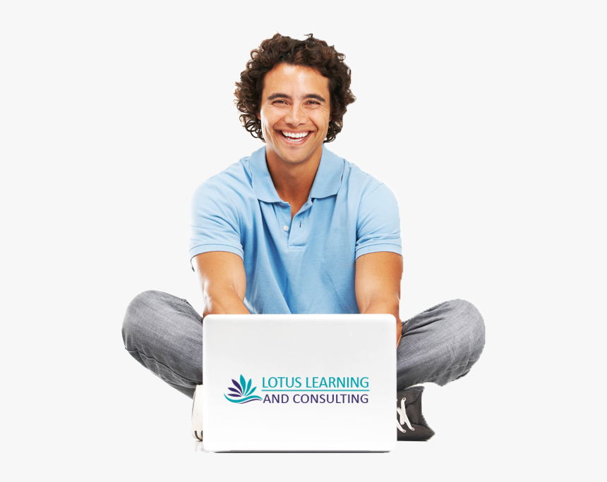 Man-laptop - Men With Computer Png, Transparent Png , Transparent Png ...