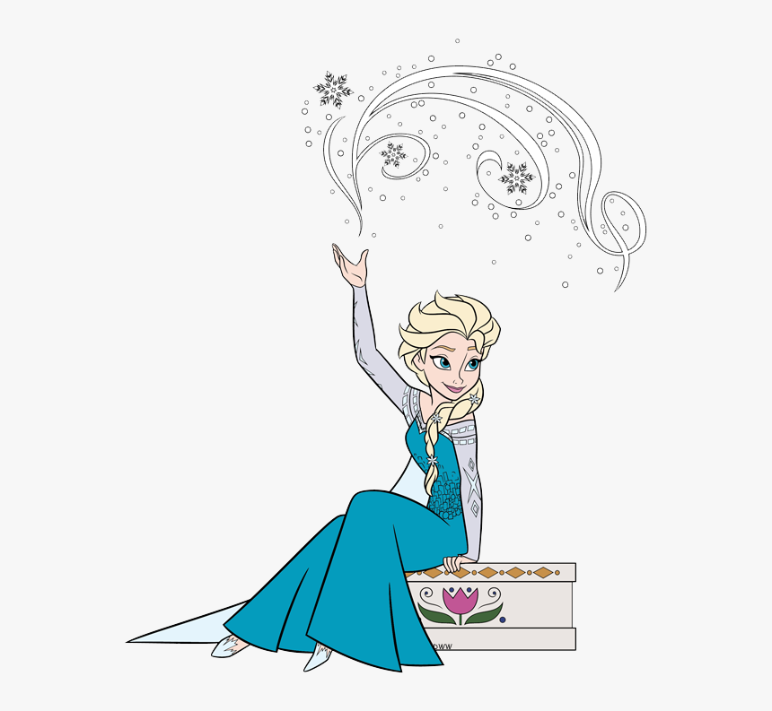 Anna And Elsa Sitting, HD Png Download , Transparent Png Image - PNGitem