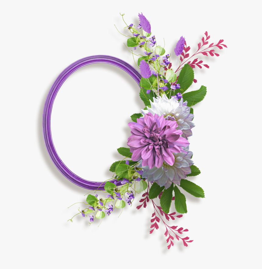 3d Flower Frame Png, Transparent Png , Transparent Png Image - PNGitem