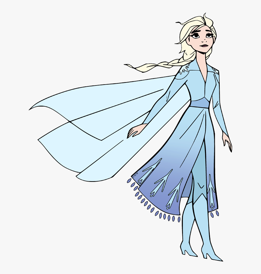 Frozen 2 Elsa Clipart, HD Png Download , Transparent Png Image - PNGitem