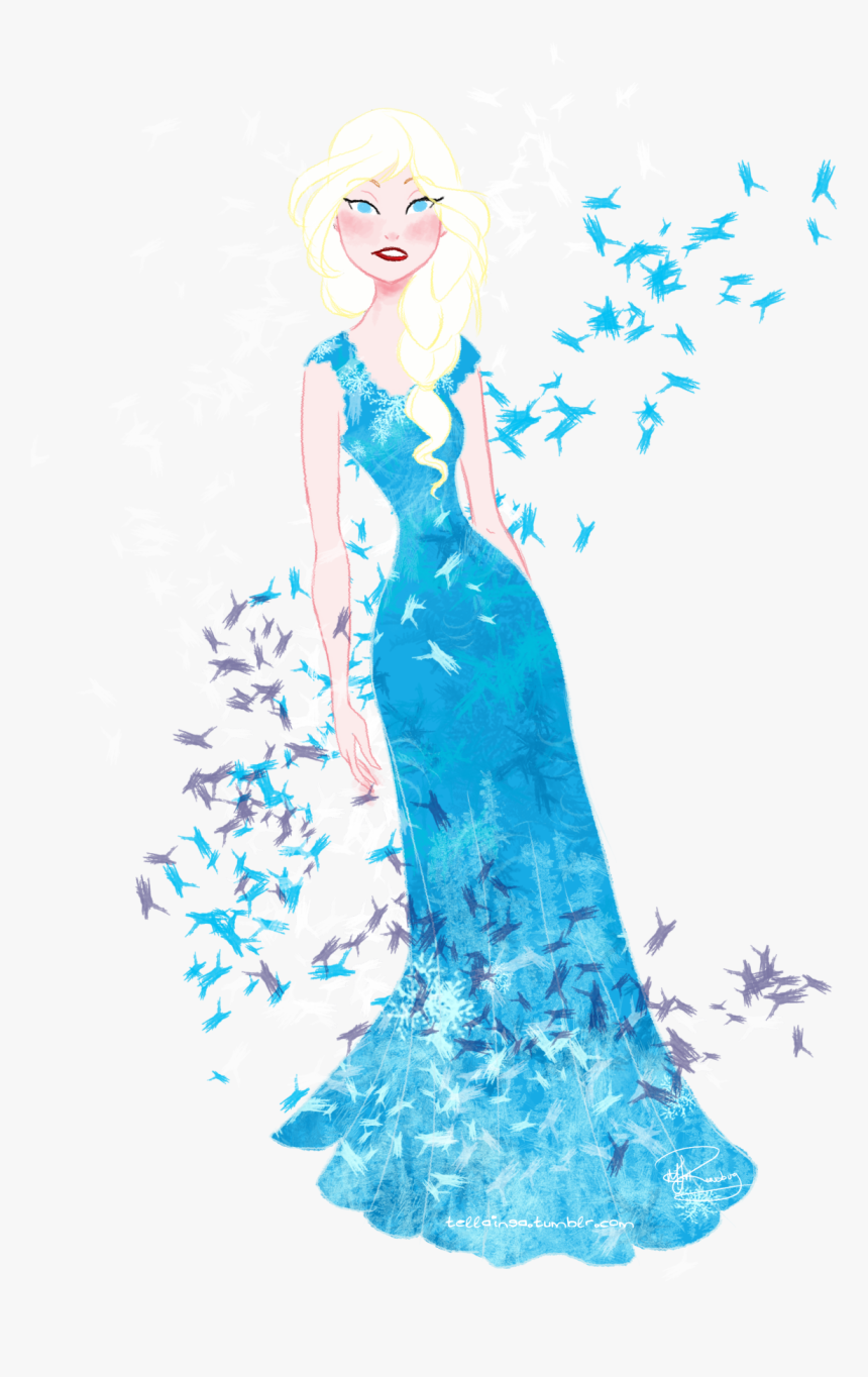 Elsa - Illustration, HD Png Download , Transparent Png Image - PNGitem