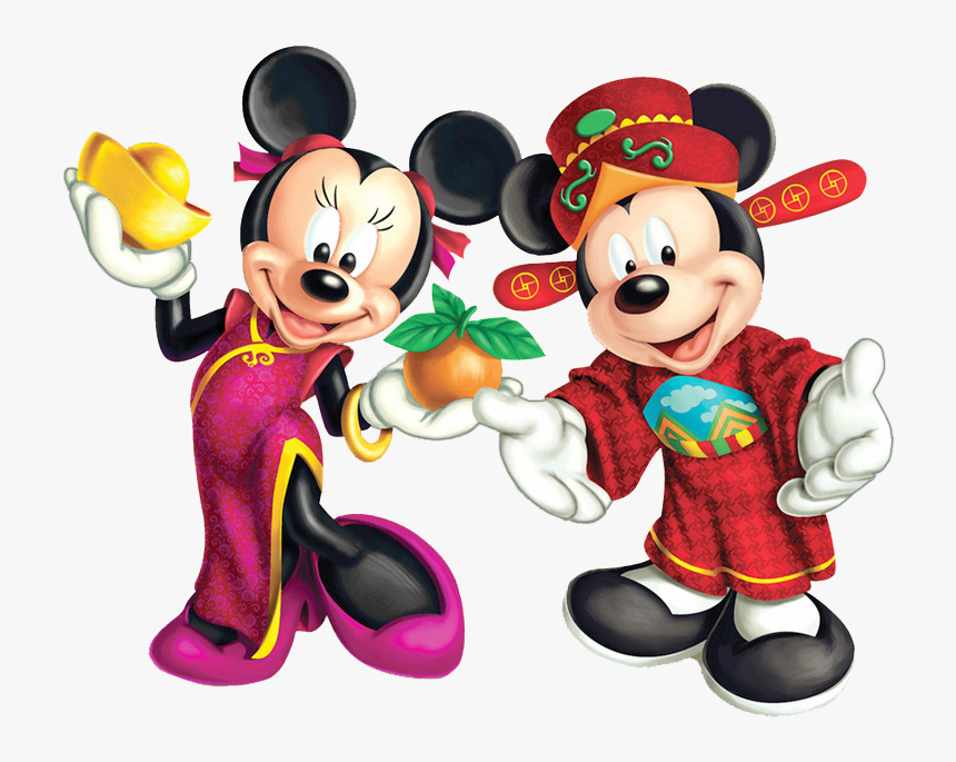 Japanese Food Clipart Minnie Mouse - Mickey Chinese New Year, HD Png ...
