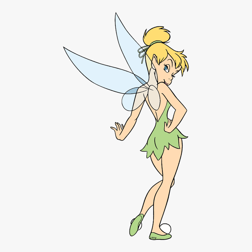 Tinker Bell From The Back, HD Png Download , Transparent Png Image ...