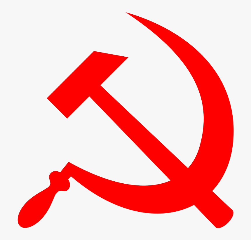 Get Symbols - Red Hammer And Sickle Png, Transparent Png , Transparent ...