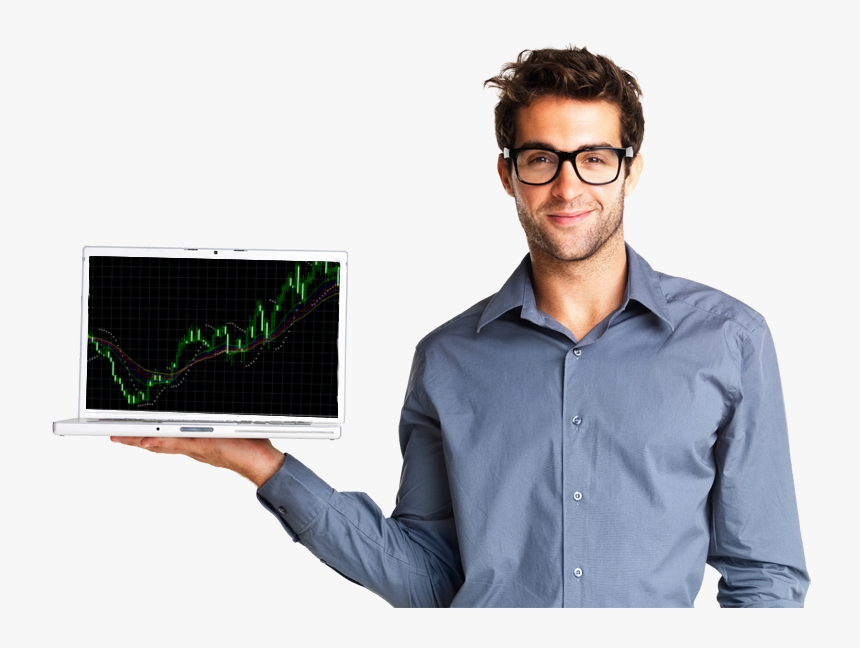 Computer And Man Png, Transparent Png , Transparent Png Image - PNGitem