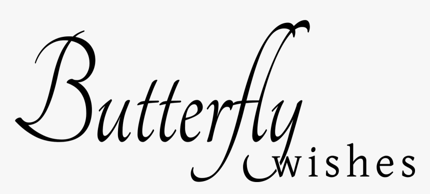 Butterfly Word Png , Transparent Cartoons - Word Butterfly With ...