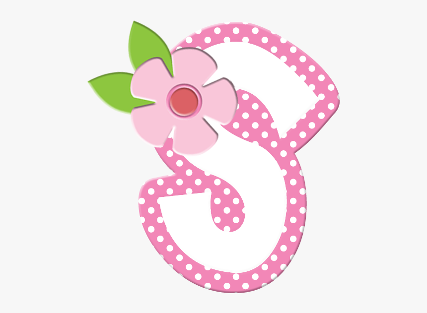 Letras S Rosadas Para Imprimir, HD Png Download , Transparent Png Image ...