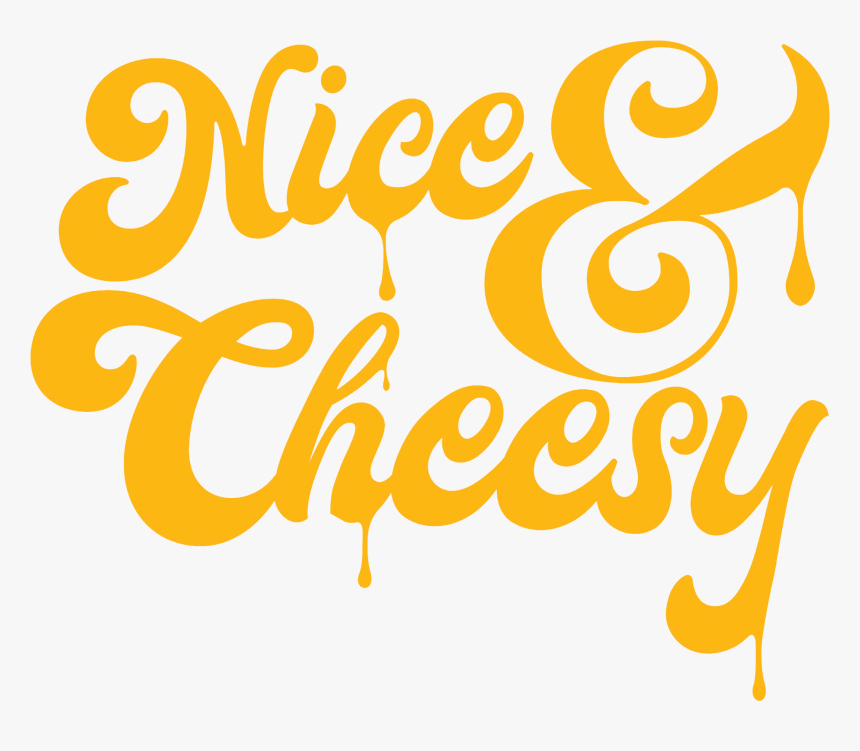 Nice & Cheesy Wordmark - Calligraphy, HD Png Download , Transparent Png ...