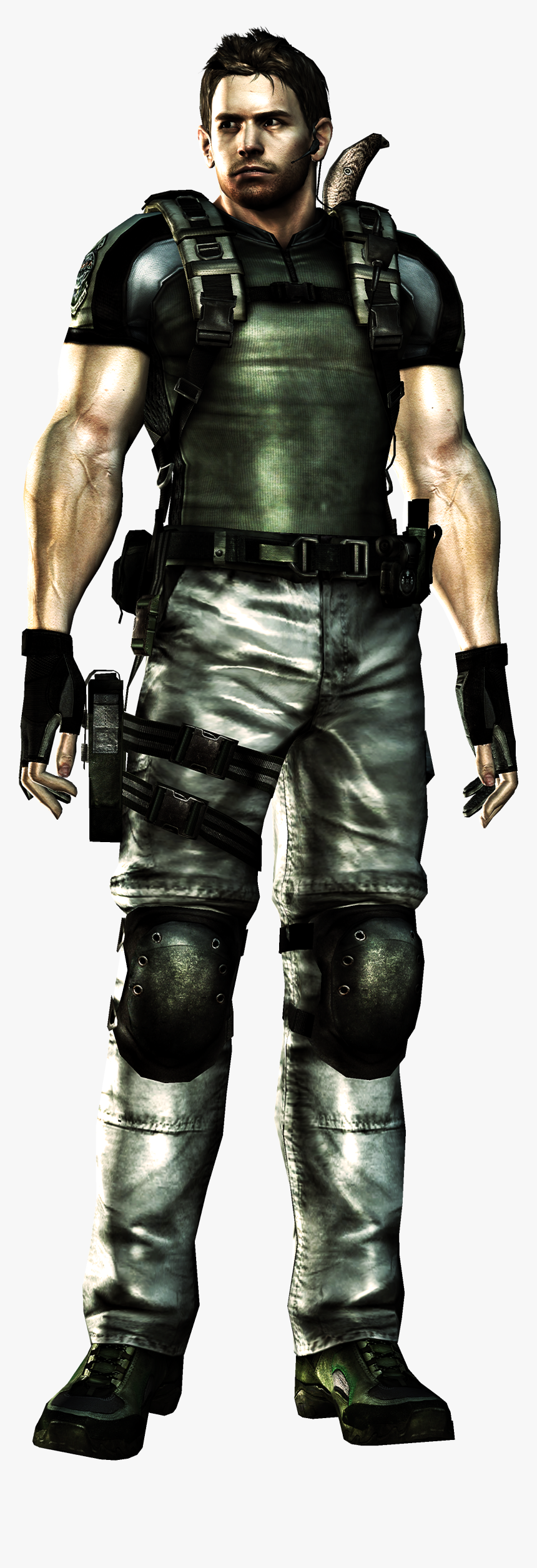 Chris Redfield Render By Weskerfan1236 On Deviantart - Resident Evil ...