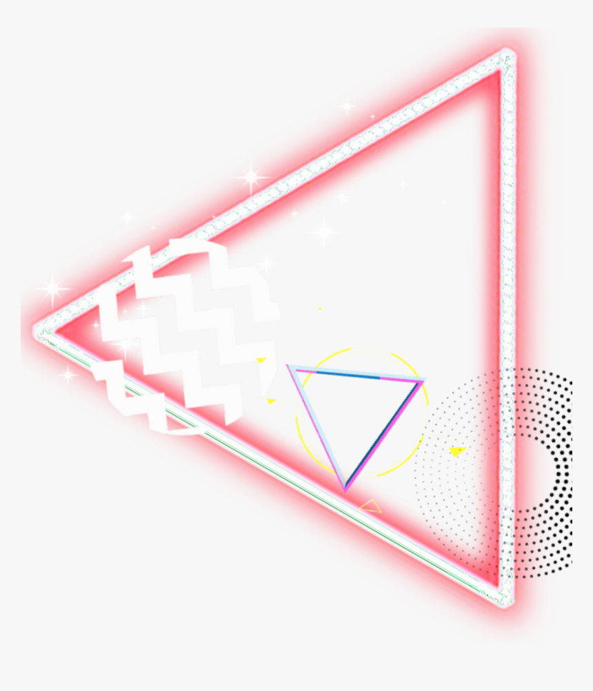 #neon #rainbow #lights #glow #lighteffect #frame #border - Neon Png For ...