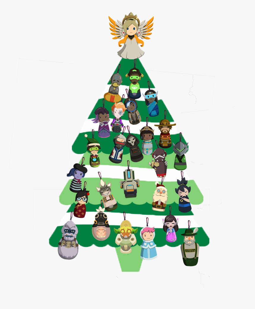 Overwatch Christmas Tree Spray, HD Png Download , Transparent Png Image ...