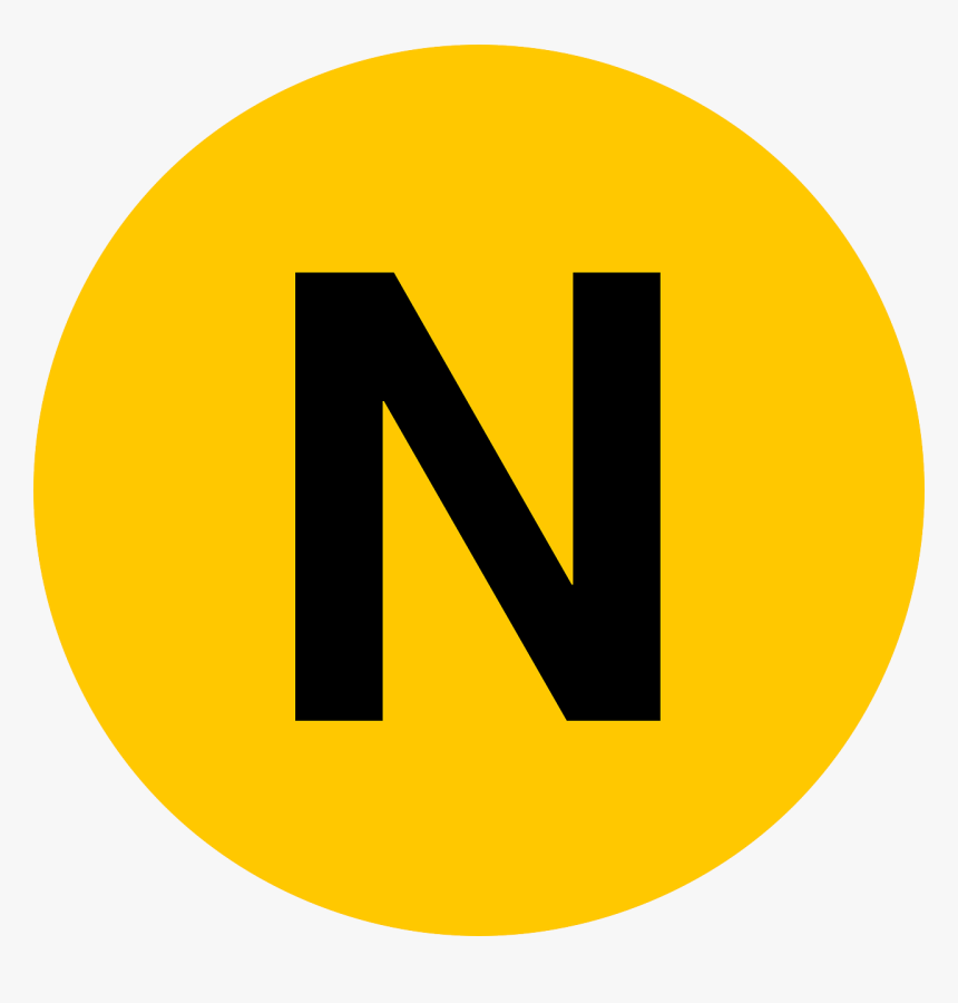 N Subway Line Nyc Symbols, HD Png Download , Transparent Png Image ...
