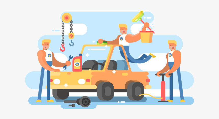 Car Service Vector Png, Transparent Png , Transparent Png Image - PNGitem