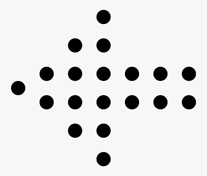 White Dotted Arrow Icon, HD Png Download , Transparent Png Image - PNGitem