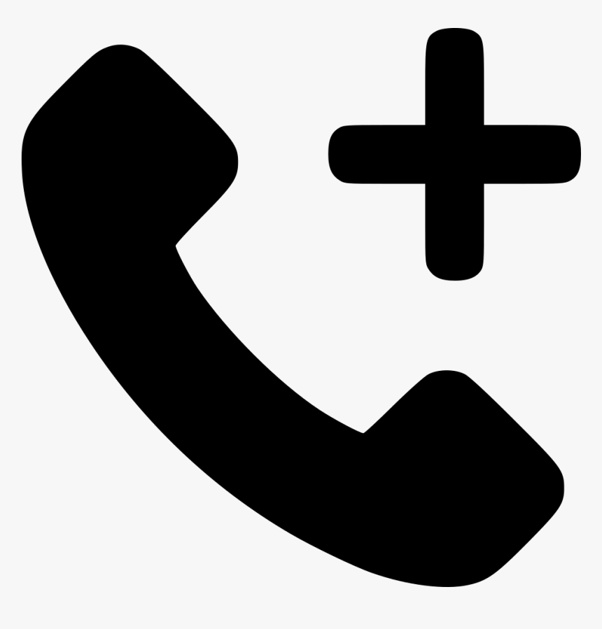 Phone Call Dial Add New Telephone - Cross, HD Png Download ...