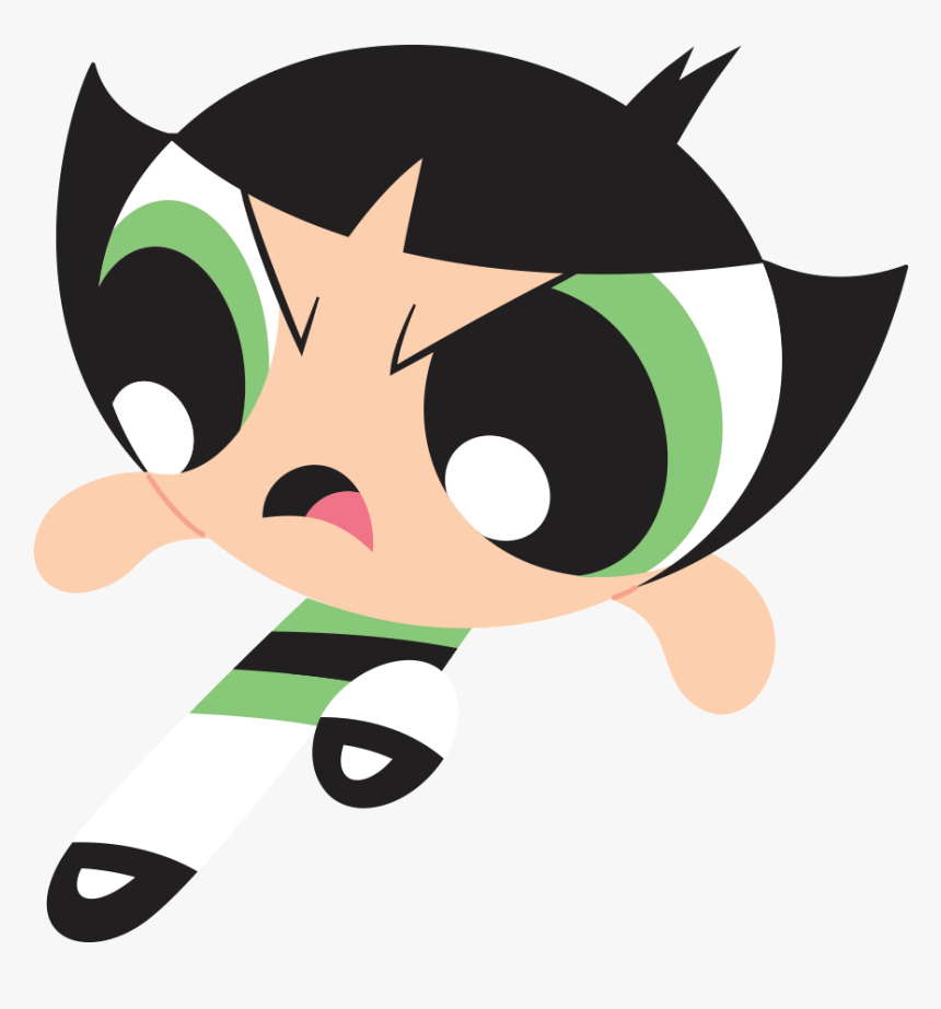 Powerpuff Girls Bubbles Angry