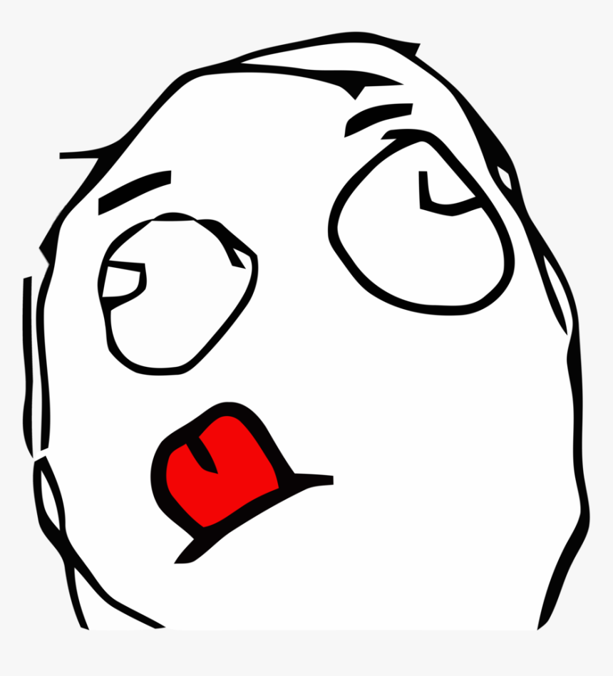 Rage Guy Concentrated By Rober Raik On Deviantart, HD Png Download ...