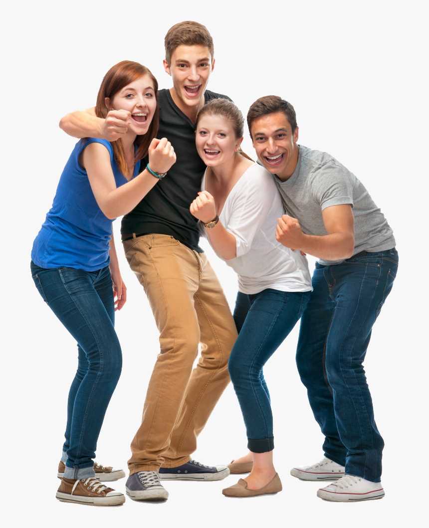 College Students White Background, HD Png Download , Transparent Png ...