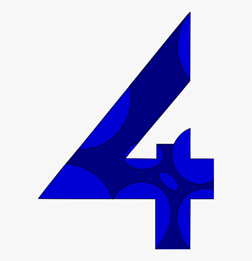 Blue Number 4