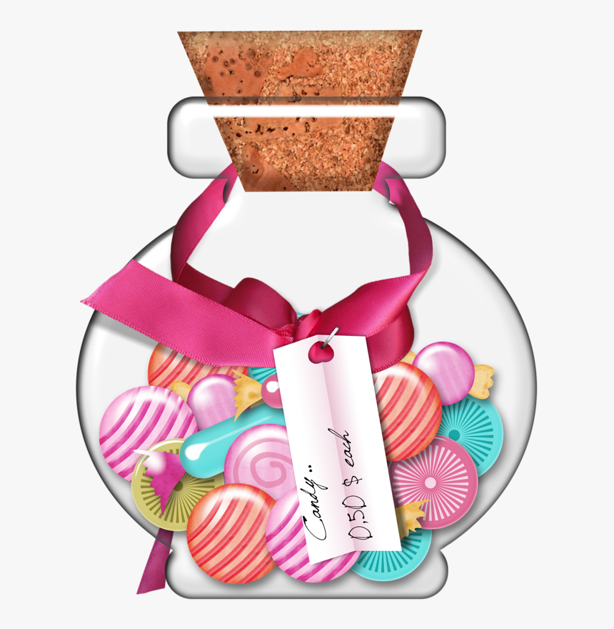 Skittles Sweet Jar Clipart