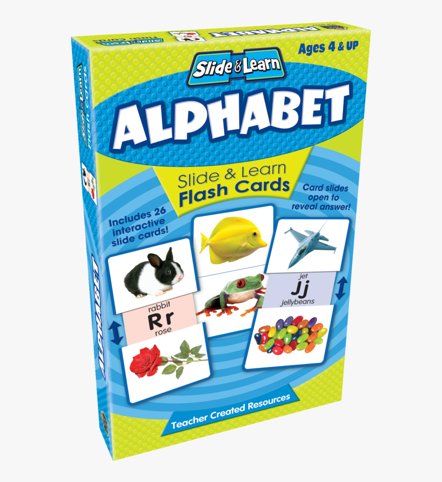 Slide And Learn Alphabet Cards, HD Png Download , Transparent Png Image ...