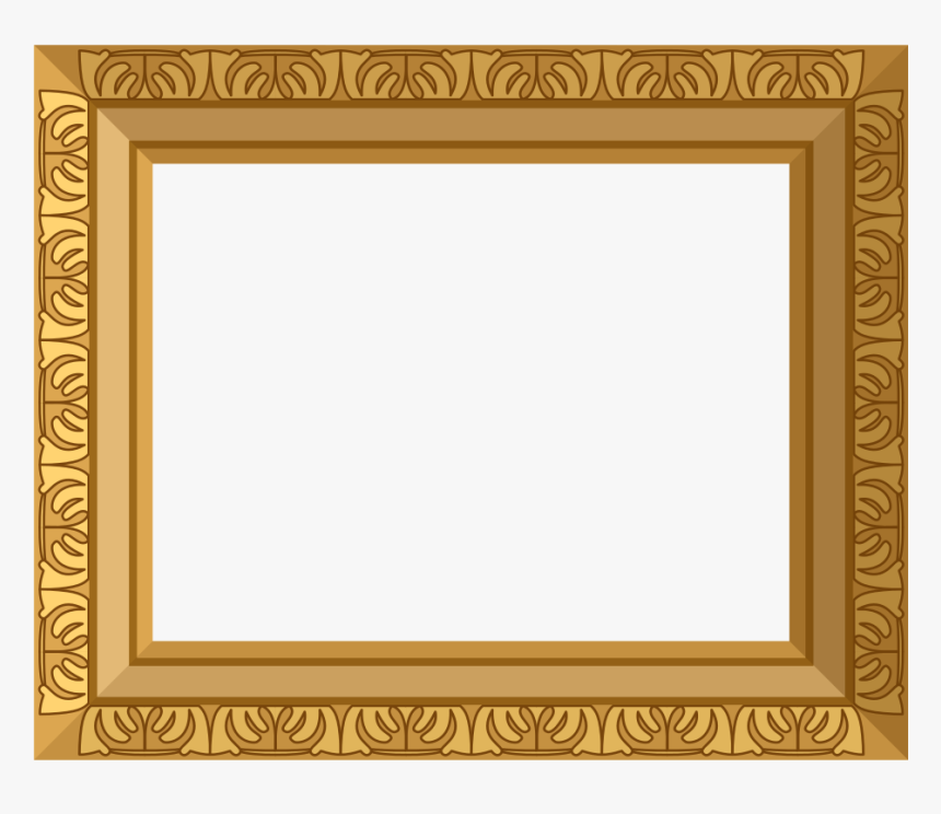 Gold Picture Frame Border