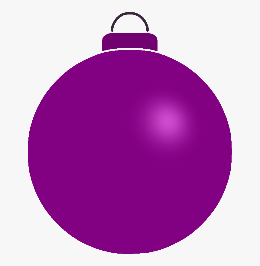 Pink,christmas Ornament,purple - Clipart Christmas Bauble, HD Png ...