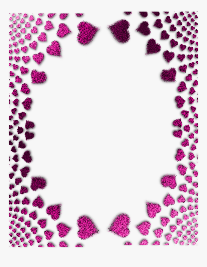 Black And Pink Border Design