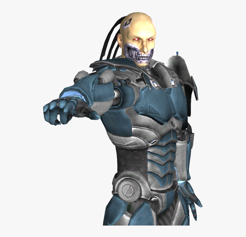 Mortal Kombat Cyborg Smoke