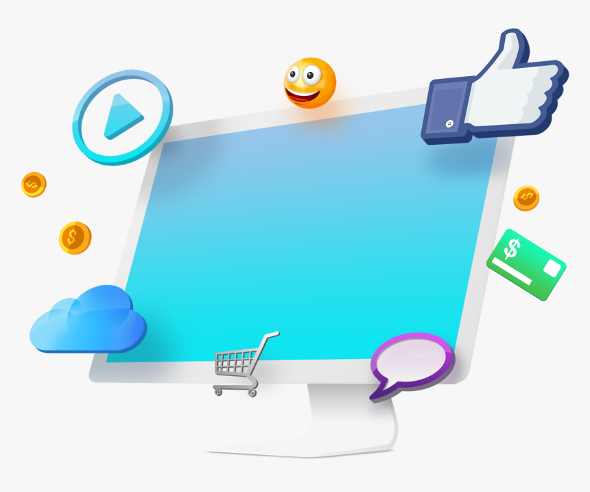 Icono Imagen Servicio Digital - Graphic Design, HD Png Download ...