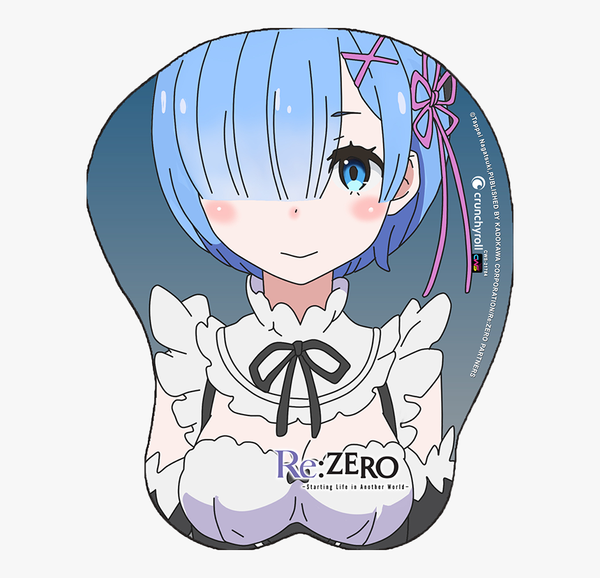 Re Zero Rem Mouse Pad, HD Png Download , Transparent Png Image - PNGitem