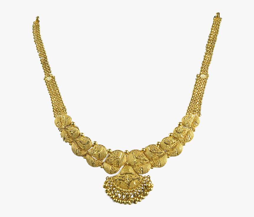 New Model Gold Necklace, HD Png Download , Transparent Png Image - PNGitem