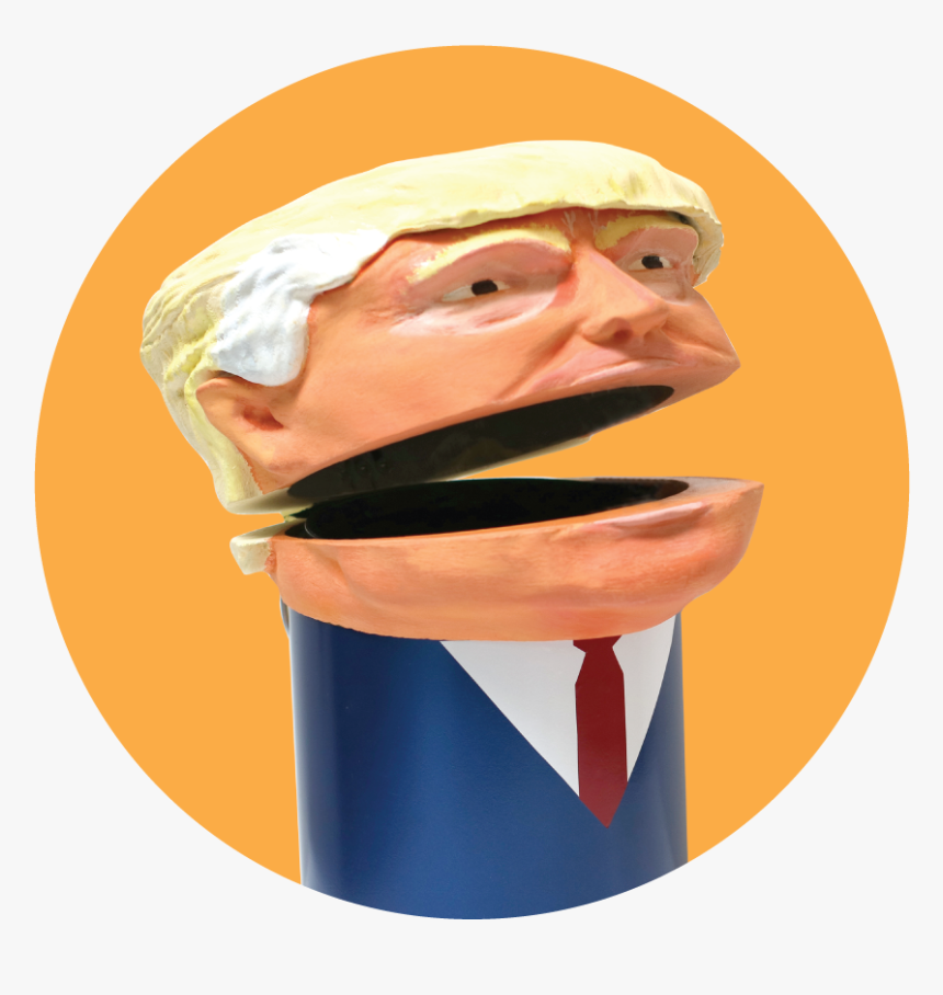Trump Trash Can, HD Png Download , Transparent Png Image - PNGitem
