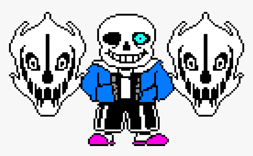 Sprite Pixel Art Sans, HD Png Download , Transparent Png Image - PNGitem