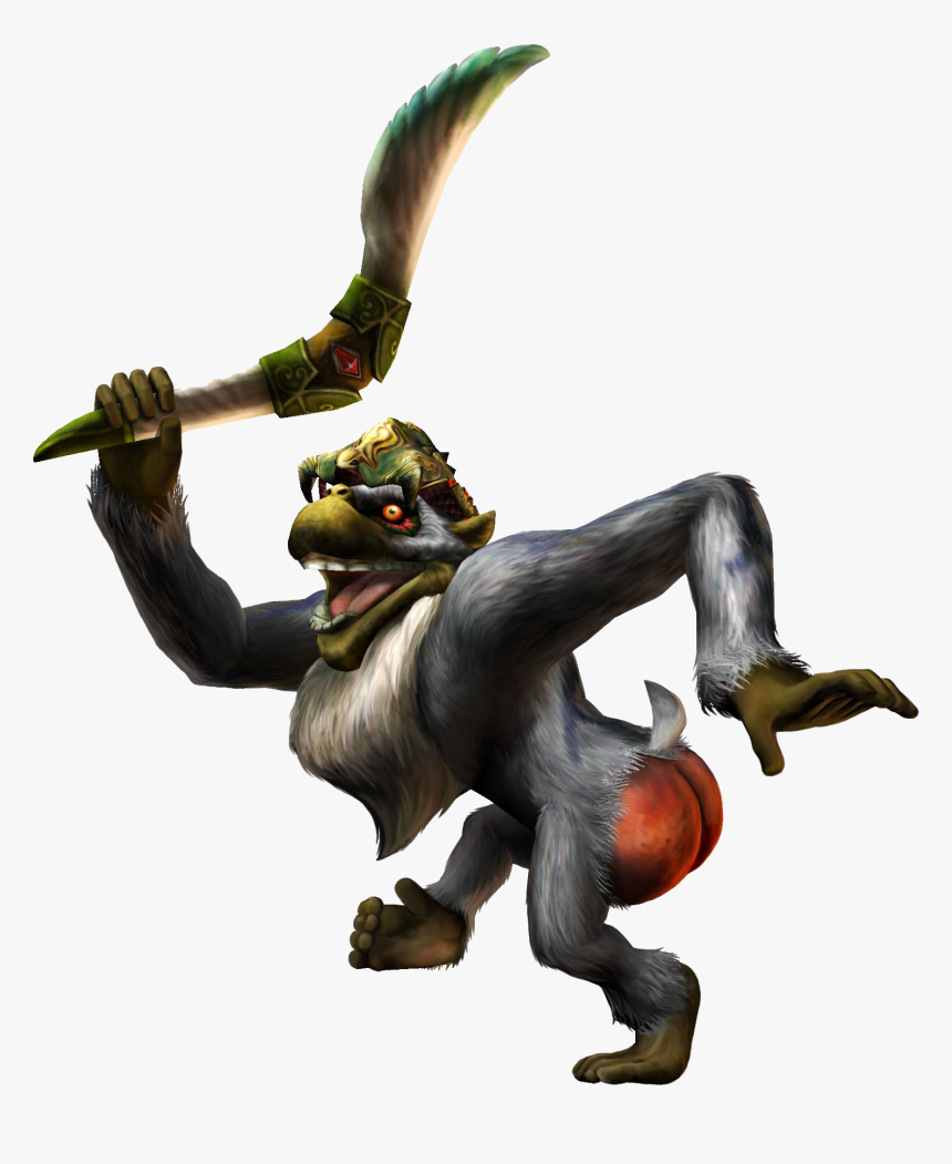 Zeldapedia - Legend Of Zelda Twilight Princess Monkey Boss, HD Png ...