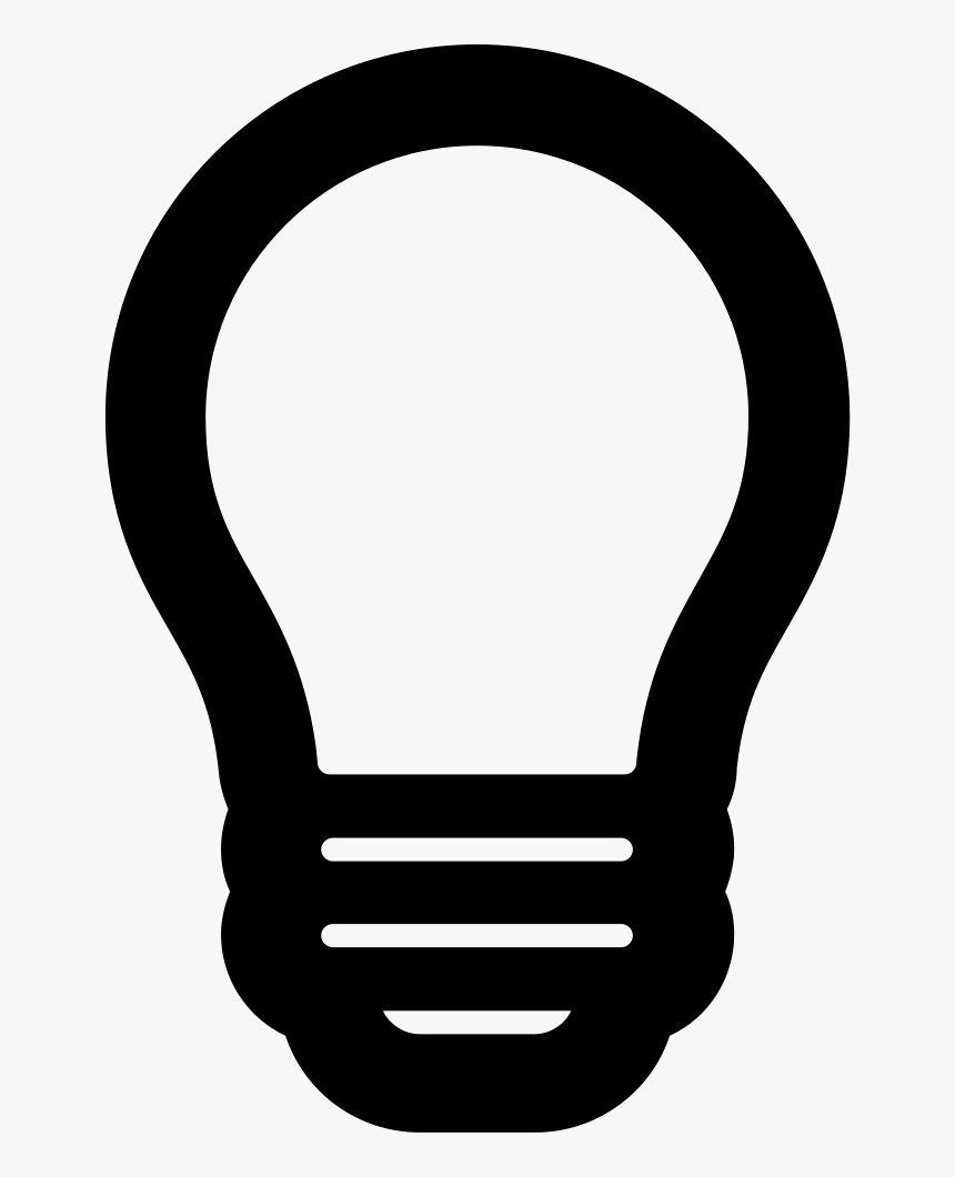 Lightbulb - Bombilla Icon Vector, HD Png Download , Transparent Png ...